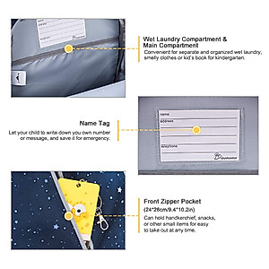 MOUNTAINTOP Kids Backpack for Boys Girls Preschool Kindergarten Children Backpacks, Dark Blue 12L