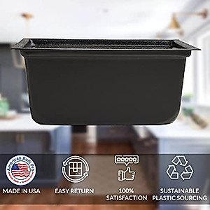 American Built Pro Utility Tub Box 13"X9"X6" ID - Pack of 6