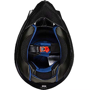 ILM Youth & Kids Dirt Bike Helmets Motocross ATV Dirtbike BMX MX Offroad Full Face Motorcycle Helmet, DOT Approved Model 128YS (Matte Black, Youth-Large)