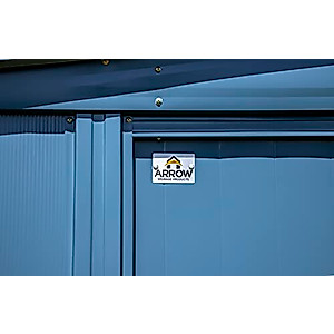 Arrow Shed Classic 10' x 4' Outdoor Padlockable Steel Storage Shed Building