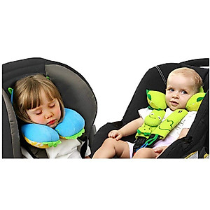 Travel Friend Head and Neck Support Pillow,Infant Comfortable Stroller Head Support Travel Cushion for Car Seat Fit for Baby 6-24Months