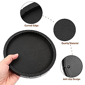 POPETPOP 2Pcs Reptile Feeding Bowls Round Basin Tortoise Food Dish - Lightweight Reptile Food and Water Feeding Dish Bath Bowl Food Container, Reptile Tank Decor