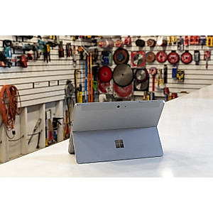 Microsoft Surface Go 2 10.5-Inch Tablet, WiFi, 4Gb Ram, 64Gb Emmc, Windows 10 Pro, Silver Bundled: GIZPRO 3 in 1 USB C to VGA HDMI DVI Adapter