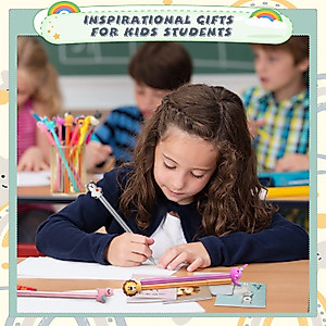 Colarr 64 Pcs Inspirational Mini Notebook with Pens Bulk Motivational Pocket Notebooks Cute Cartoon Animal Pens Funny Gift for Students from Teacher Classroom Birthday Party Favor