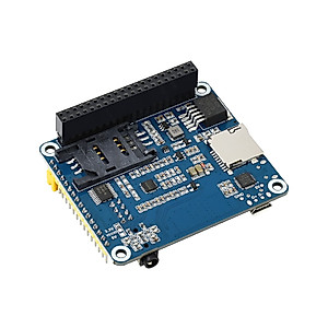 NGW-1Set 2G/3G/4G/GSM/GPRS/GNSS HAT for Raspberry Pi Based on SIM7600G-H Supports LTE CAT4 up to 150Mbps for Downlink Data Transfer