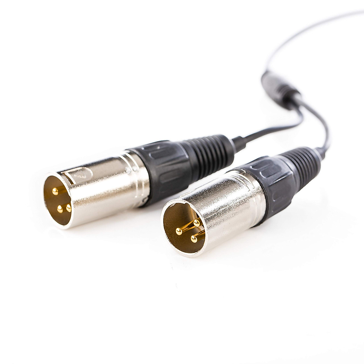Saramonic Locking 1/8" Male to Dual XLR Male Output Cable for Saramonic Receivers (SR-UM10-CC1), 3.5mm to Dual XLR M