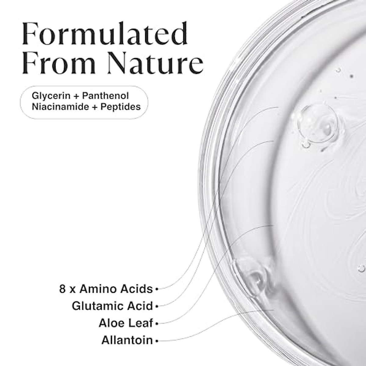 MATKAS Korean Lash Serum - Eyelash Serum To Grow Lashes Stronger, Thicker, Healthier, Unbreakable Growth, Flexible - Panthenol, Niacinamide, Allantoin, 8 Amino Acids, Vitamin E, Peptides, K Beauty 8ml