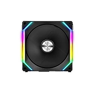 Lian Li UNI Fan SL140 RGB x1 140mm Revolutionized Daisy-Chain ARGB Fan - Black