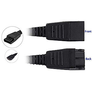 VoiceJoy Quick Disconnect to USB Adapter for Jabra GN Headsets and workable for Jabra Link 230