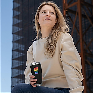 liabiliies Coffee Tumbler 20 oz Everyone is Welcome Here Tumbler with Lid and Straw Insulated Tumblers Stainless Steel Tumbler Funny Gifts for Men