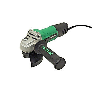 Hoteche 4-1/2"" 5"" Electric Variable Speed Angle Grinder 10AMP P800426A, Green