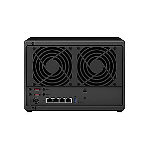 Synology DiskStation DS1520+ NAS Server for Business with Celeron CPU, 8GB DDR4 Memory, 5TB SSD Storage, DSM Operating System
