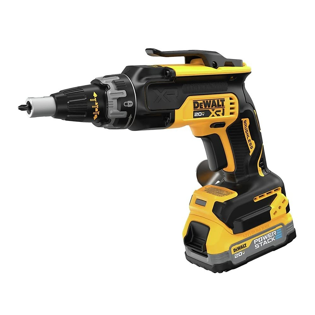 DEWALT 20V MAX Drywall Screw Gun, Battery and Charger Included (DCF630E1)