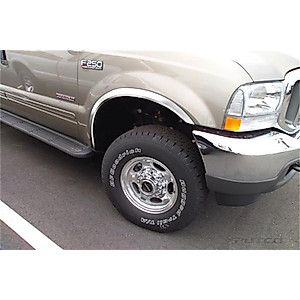 Putco 97216 Stainless Steel Full Fender Trim Kit for Ford Super Duty