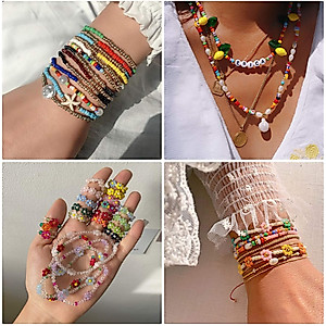 GREENTIME 22800pcs Glass Seed Beads for Jewelry Making Kit, Small Craft Beads 11/0 Waist Beads for DIY Bracelet Necklaces Crafting Jewelry Making Supplies (24 Colors)