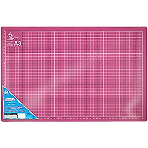 Scrappin' Gear Self-Healing A3 Cutting Mat with Grids, 12-Inch x 17.75-Inch