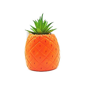 Silver Buffalo Nickelodeon's SpongeBob's Pineapple House Decorative Artificial Faux Greenery Plant in Ceramic