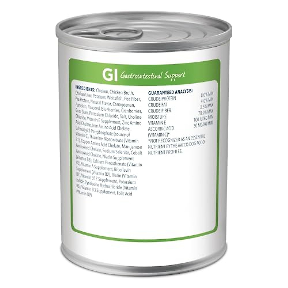 Blue Buffalo Natural Veterinary Diet GI Low Fat Gastrointestinal Support Wet Dog Food, Veterinarian's Prescription Required, Whitefish, 12.5-oz Can (Pack of 12)