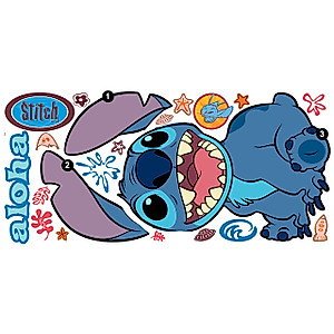 Roommates Disney Stitch Giant Peel & Stick Wall Decals by RoomMates, RMK5110GM