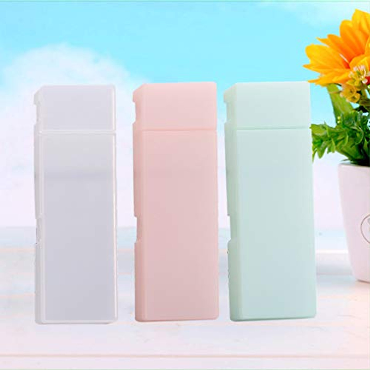 Tofficu 3pcs Pencil Box Pencil Case Pen Pencil Stationery Storage Box Pencil Case Students Stationery Holder Box for Pens Pencils Markers
