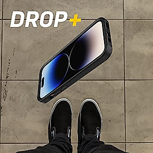 OtterBox iPhone 14 Pro (ONLY) Symmetry Series Case - BLACK , Ultra-Sleek, Wireless Charging Compatible, Raised Edges Protect Camera & Screen