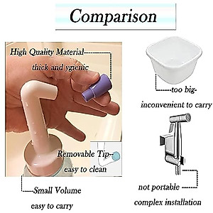 Portable Handheld Personal Hygiene Refresher Toilet Butt Cleaner Travel Bidet Spray Bottle for Home 450ml