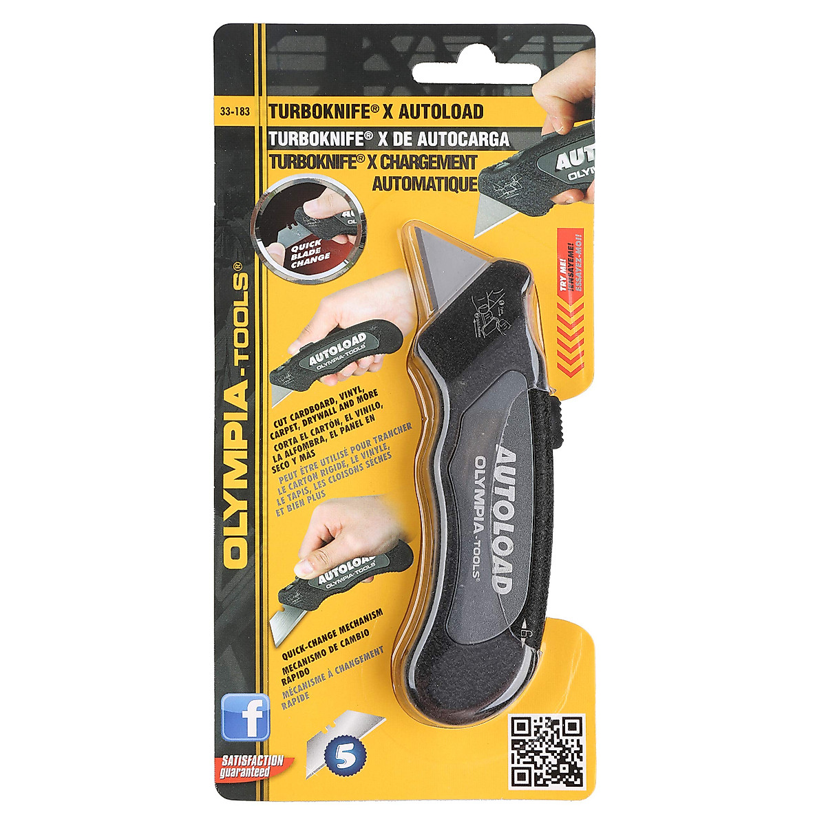 Olympia Tools 33-183 Turboknife by Autoload