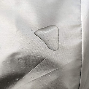 BATTIFE Accessories for Water Rowing Machine Cover Silver Waterproof Dust-Proof Sun-Proof for Home Use Indoor Or Outdoor