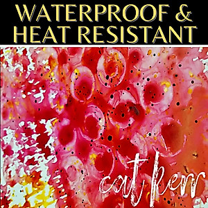 Grafix Opaque Craft Plastic – Opaque .010” Craft Plastic Film, Durable and Flexible Film, Perfect for DIY Crafts, Mixed Media, Fluid Art, Watercolors, and Stamping Black, 12x12”, Pack of 25