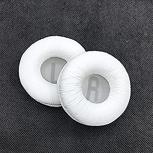 Kamonda 1 Pair Replacement Foam Ear Pads Pillow Cushion Cover for JBL Tune600 T500BT T450 T450BT JR300BT Headphone Headset 70mm EarPads Replacement Cushion for Headphone Left and Right Black