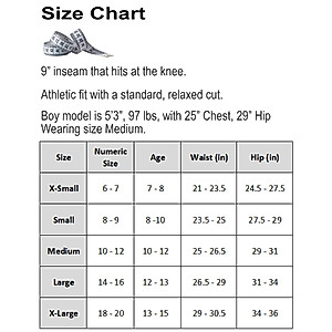 5 Pack Big Boys Youth Athletic Mesh Basketball Shorts with Pockets Quick Dry Activewear (Set 3, Small)