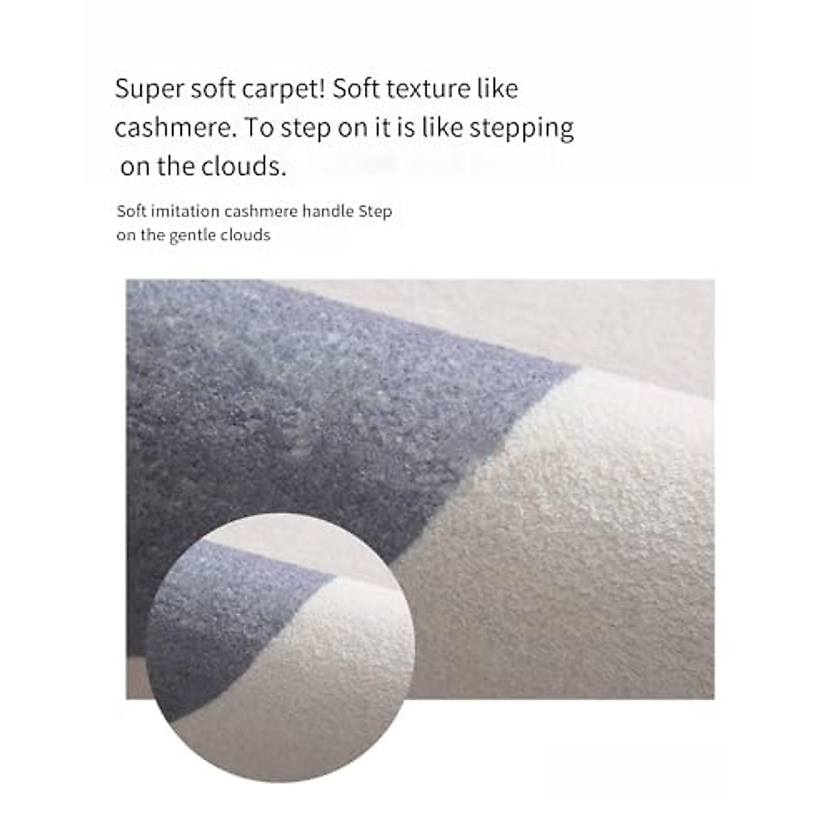 Euvmgis Indoor/Outdoor Area -Rug White Black Simple Diamond Grid Easy -Cleaning, Non Shedding, Bed Room, Living Room, Dining Room, Deck, Backyard, Patio, High Traffic 2 x 3 Feet / 60x90 cm