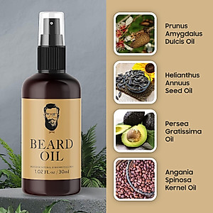 Barbology LONDON Vegan Multi-Purpose Beard Oil for Eliminating Dandruff and Impurities in Hair, 1.02 oz