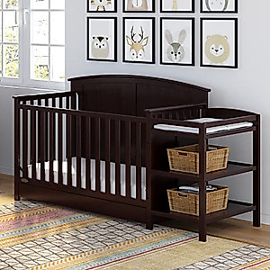 Storkcraft Steveston Crib & Changer w/Drawer - Espresso