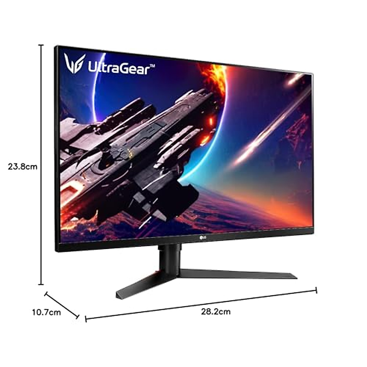 "LG 32GK650F-B 32" QHD Gaming Monitor with 144Hz Refresh Rate and Radeon FreeSync Technology", Black