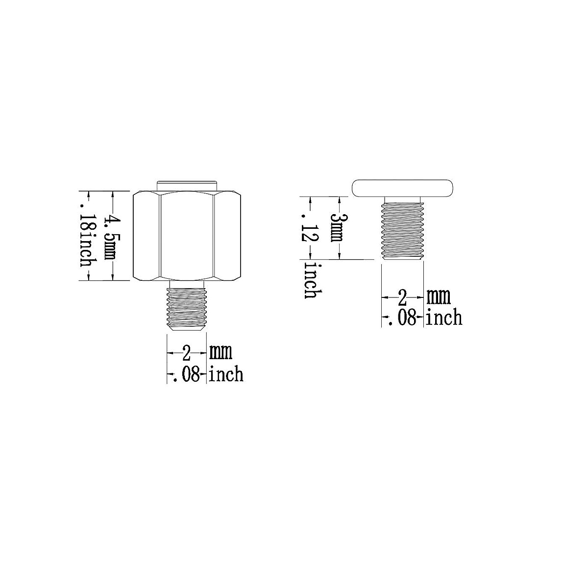 M.2 Screw,HFEIX SSD Mounting Kit with Screwdriver for ASUS Motherboard or ASRock Board NVMe PCIe Driver (6 pcs)