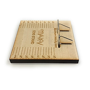 Maximum Velocity Pine Derby Car Tool | Derby Car Center of Gravity Stand | Accurately & Easily Measure COG for Pinewood Car Kits