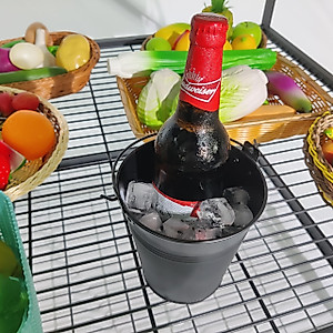 JAQKITU Movable Food Prep and Work Cart Table Stainless Steel Grill Cart Modular Table with Wheels Commercial Kitchen Table Heavy Duty Grill Cart Outdoor Cart