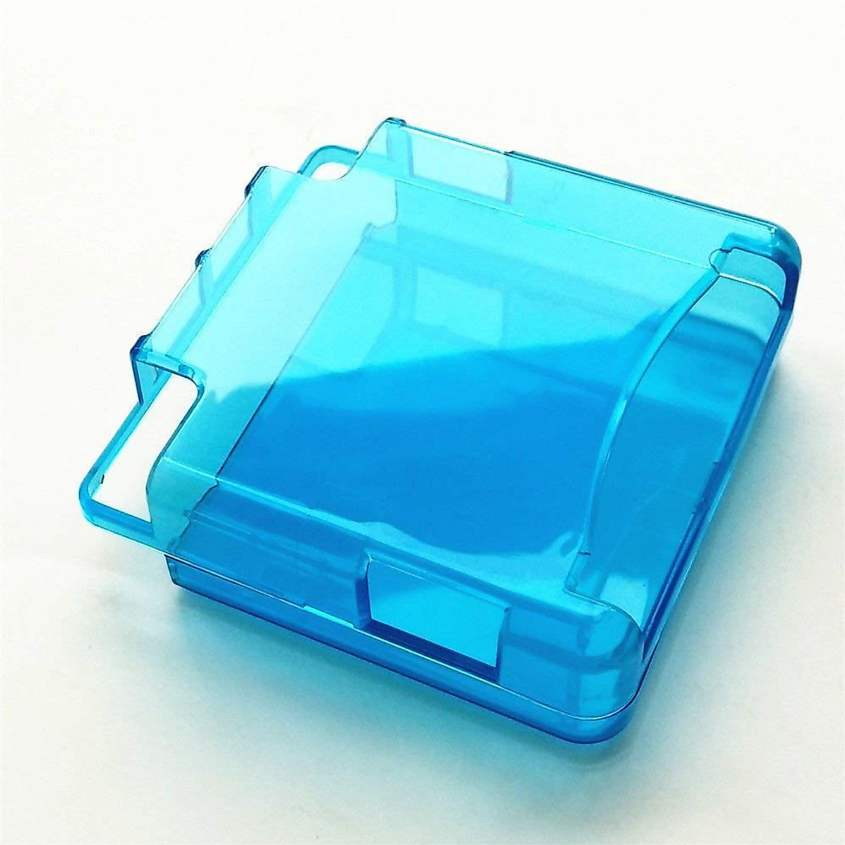 Housing for Gameboy Advance SP for GBA SP Protective Cover Case Crystal Clear Shell Blue