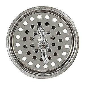 EZ-FLO Threaded-Post Spin and Seal Replacement Basket, 3-1/2 Inch Diameter, Stainless Steel, 30047