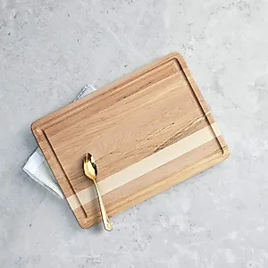 Labell Boards L14100 Maple Cutting Board with Groove/Steak Plate, 10x14x0.75"