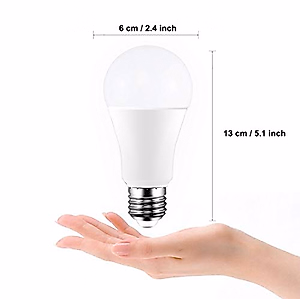 ILC Color Changing LED Light Bulb, 120 Colors, 2700K Warm White, 70 Watt Equivalent, DIY Strobe, RGB with Remote Control, LED 10W A19 E26 Screw (Pack of 2)