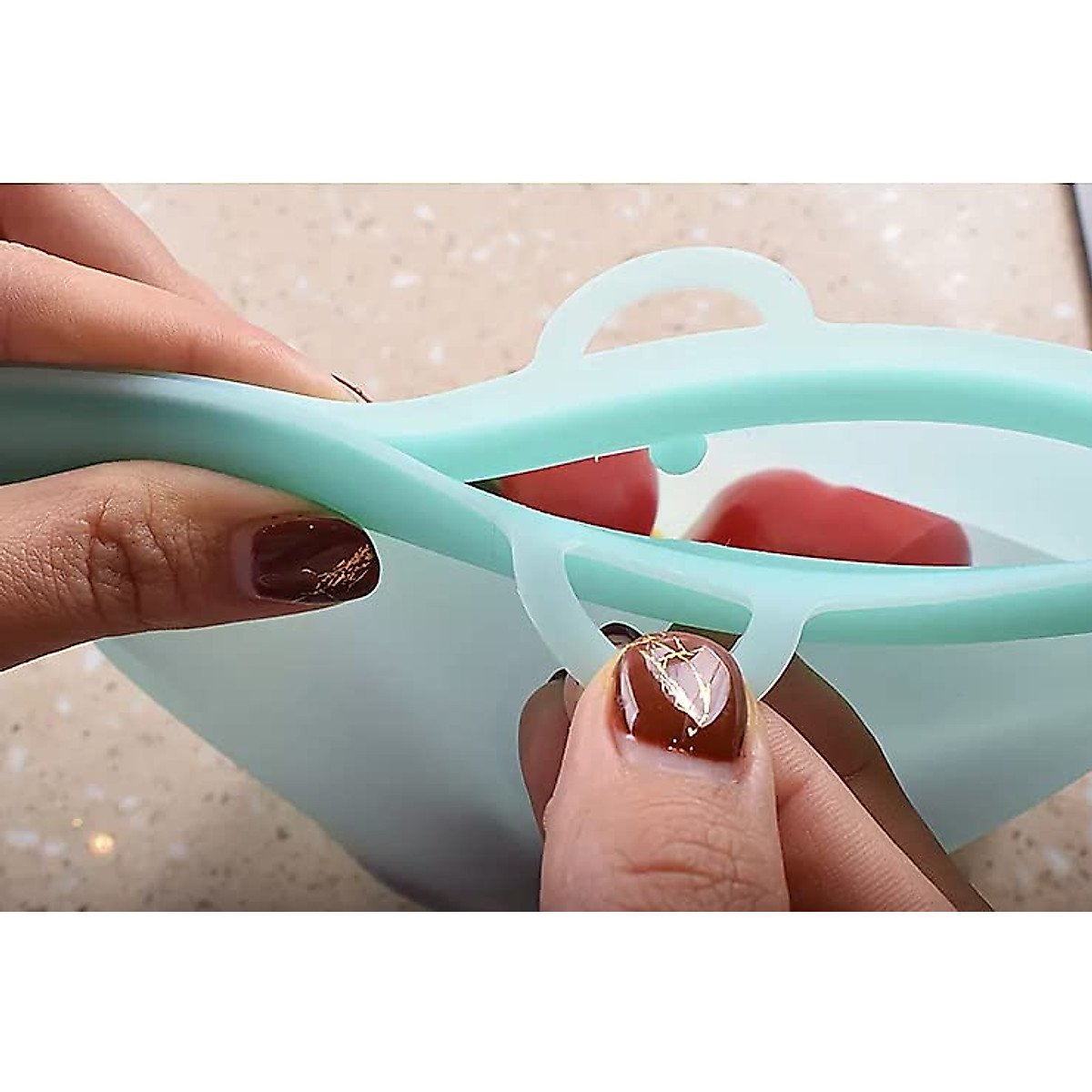 Reusable Silicone Ziplock Food Bags with 100% Leak Proof | 100% Sustainable, Zero Plastic | Microwave safe, Freezer Safe & Dishwasher Safe | Reusable bags with 3 Sizes(2 Small, Medium, Large) | a Hook For Easy Hanging