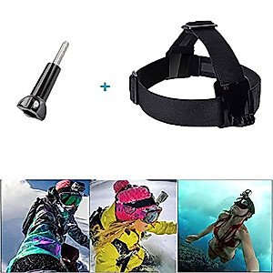 TANSUO Accessories Kit for GoPro Hero 11 10 9 8 Max 7 6 5 4 Black GoPro 2018 Session Fusion Silver White Insta360 DJI SJCAM APEMAN AKASO and Others Action Cameras (28in1)