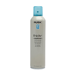 RUSK Thickening Hairspray, 10.6 Oz, Extra-Hold Hairspray, Powerful Texture and Shine, UV Blockers to Protect Color-Treated or Highlighted Hair