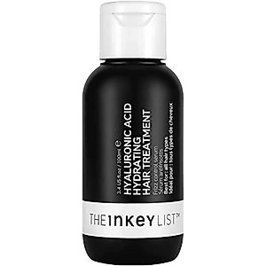 The INKEY List Hyaluronic Acid Hydrating Hair Treatment 100ml | Reduces Frizz | Improves Shine | Fragrance Free | Suitable For All Hair Types