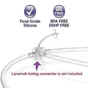 Maymom Tubing Compatible with Lansinoh Breastpump Not Original Lansinoh Pump Parts Replace Lansinoh Tubing. Work with Lansinoh Signature Pro,Lansinoh Smartpump