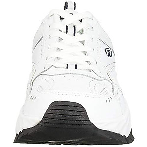 Dr. Scholl's Men's SEBASTIAN Shoe, White, 11 W US