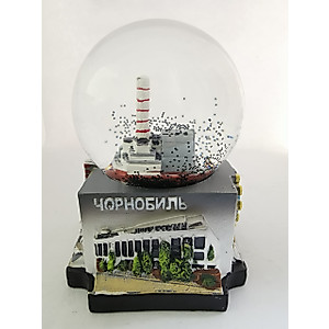 Chernobyl Snow Globe Ukrainian Nuclear Power Plant Tragedy in Pripyat (Stalker)