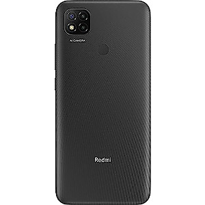 Xiaomi Redmi 9C Smartphone 128GB + 4GB 6.53"HD + Dot Drop Display 5000mAh, Face Recognition AI, 13 MP, Triple Camera (NOT for Verizon Boost Cricket) + (w/Fast Car Charger Bundle) (Midnight Gray)